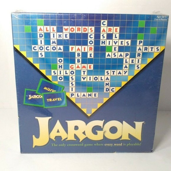 Friendly Games Inc. | Games | New Jargon The Only Crossword Game Where ...